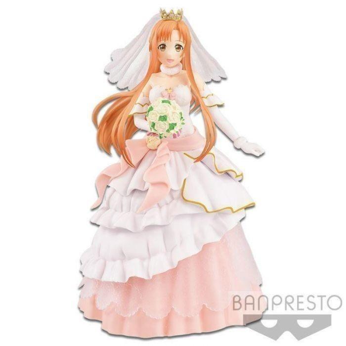 [日版] 刀劍神域 婚紗 亞絲娜 模型 SAO Wedding Asuna EXQ Figure #better2021, 興趣及遊戲, 收藏 ...