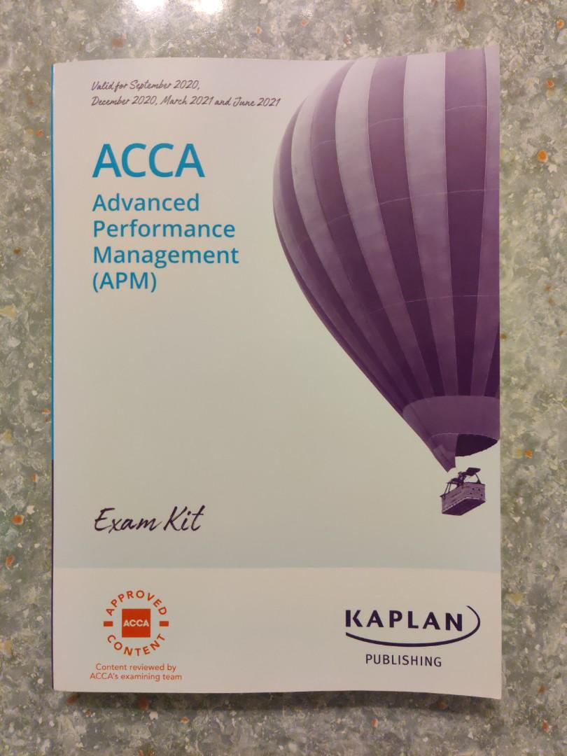 (Final reduction) ACCA Advanced Performance Management (APM) Exam Kit ...