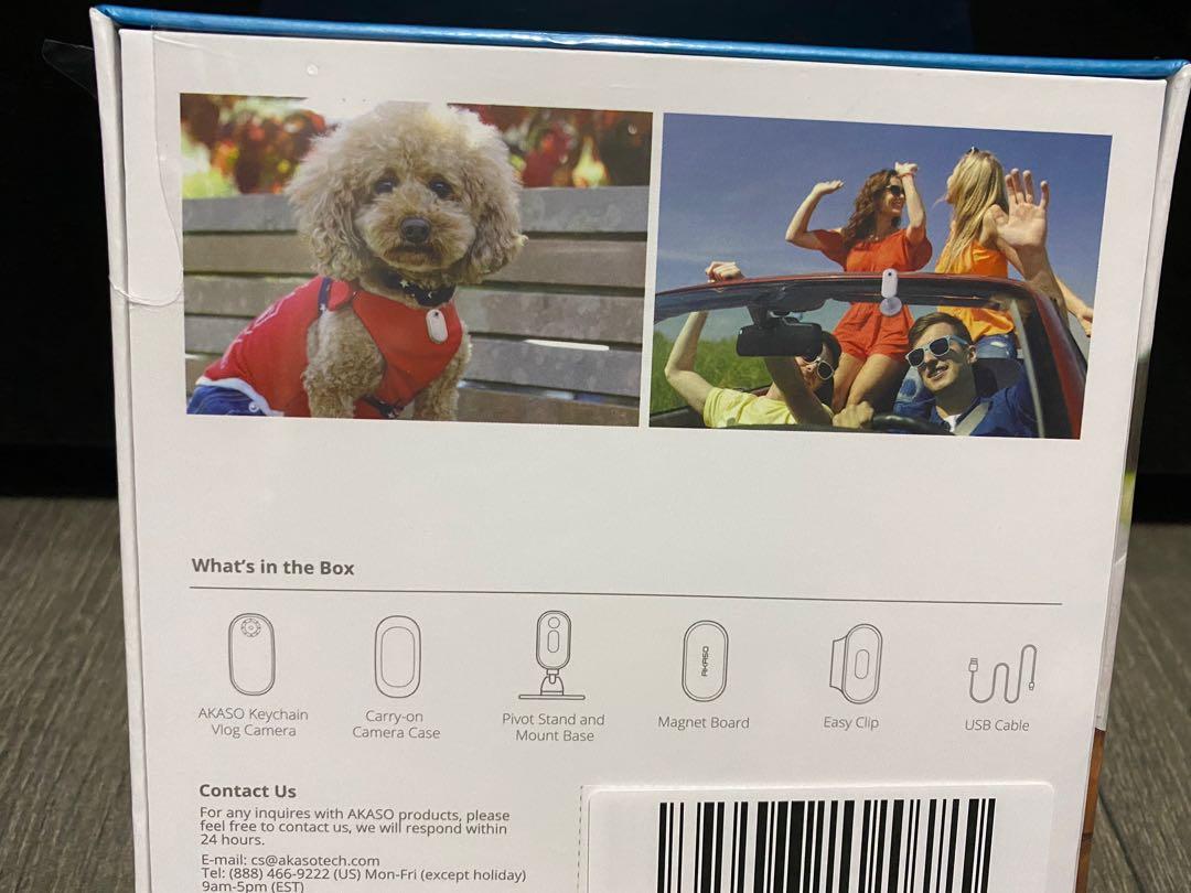 Akaso Keychain: Ultralight 4K Vlog Camera, Photography, Video Cameras ...