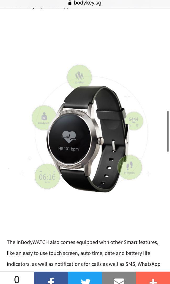 Amway Inbody Watches, Mobile Phones & Gadgets, Wearables & Smart ...