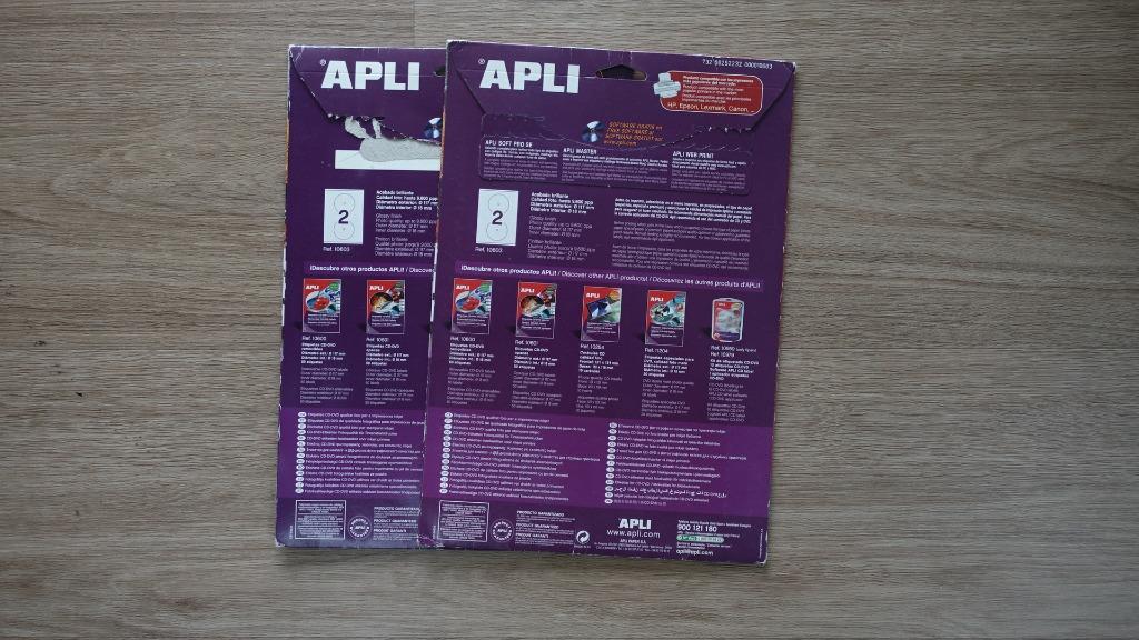 APLI Photo Quality CD/DVD Label, Hobbies & Toys, Stationery & Craft ...