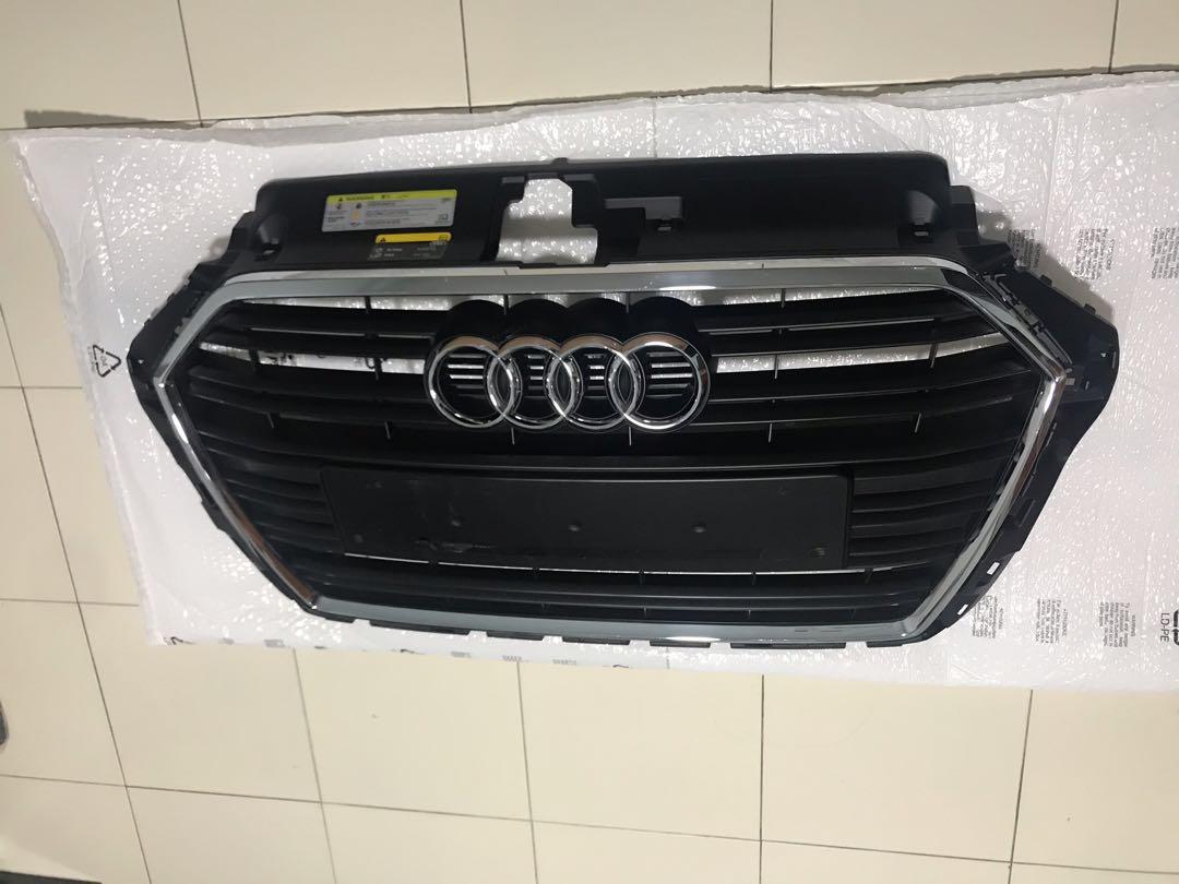 Audi A3 original front grill, Car Accessories, Accessories on Carousell