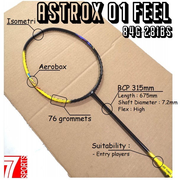 [Authentic] - Yonex Astrox 01 Feel // Astrox 01 Clear 4UG5, Sports ...
