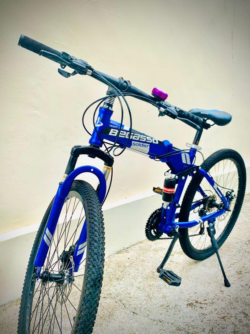 Begasso Foldable Mountain Bike 26” - 24 speed, Sports Equipment ...
