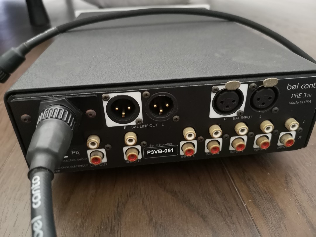 Bel Canto preamplifier Pre3 VB, Audio, Other Audio Equipment on Carousell