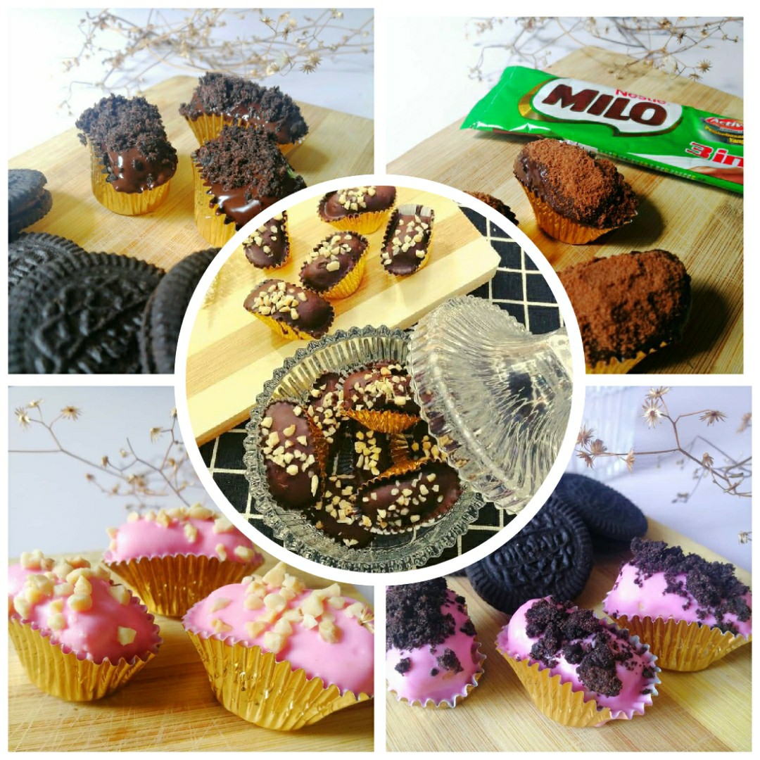 Biskut Almond London Premium Butter and Chocolate Coating Tapak Kuda ...