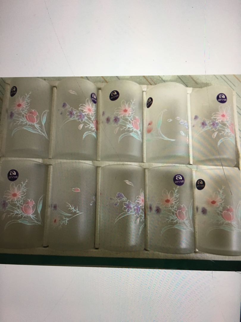 BNIB Aderia glass made in Japan, Furniture & Home Living, Kitchenware & Tableware, Other ...