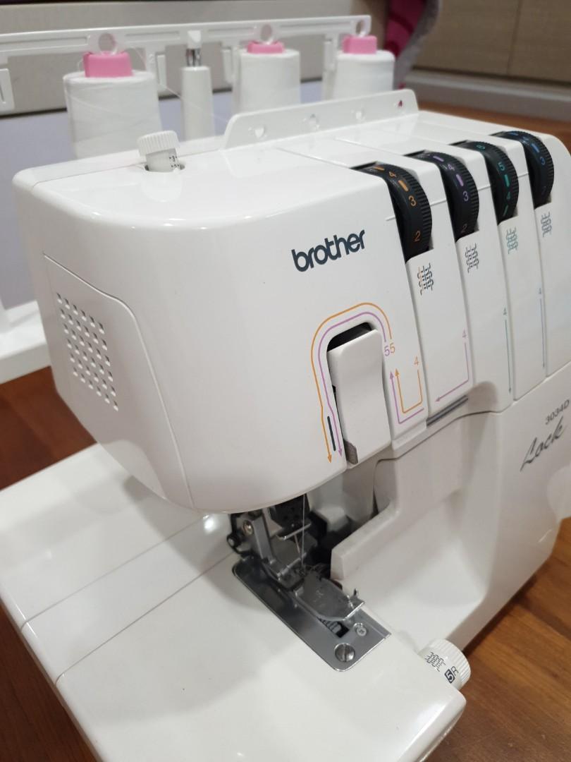 Brother overlock machine 3034D, Everything Else on Carousell
