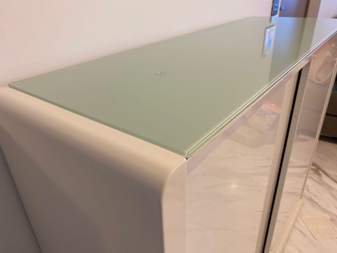 Kitchen Cabinet with glass top panel, Furniture & Home Living ...