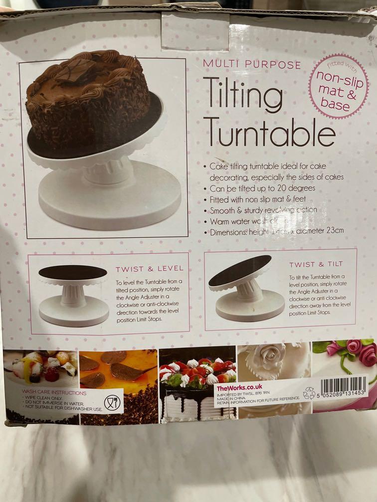 Cake Tilting Turntable, TV & Home Appliances, Kitchen Appliances, Hand ...