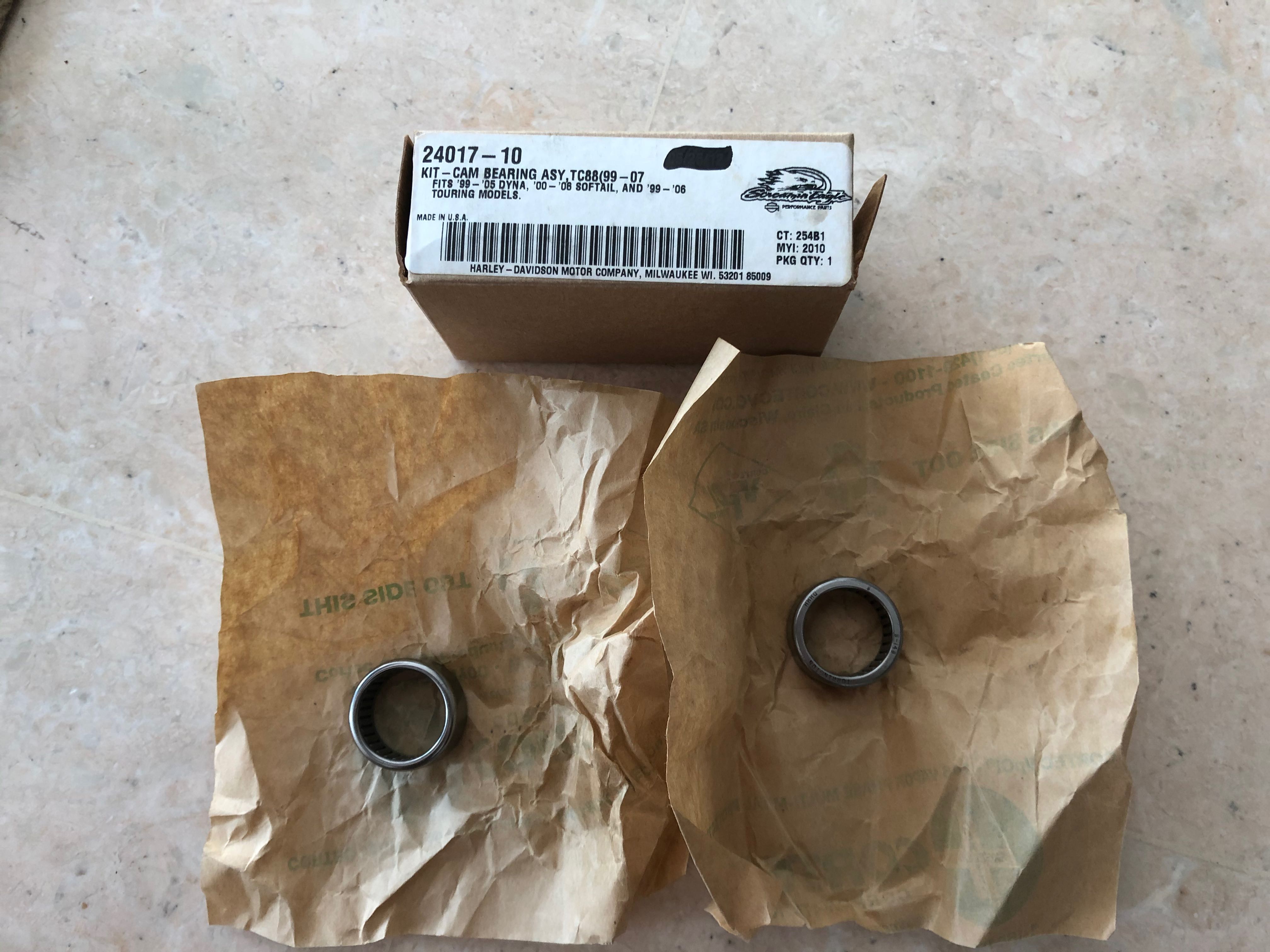 Cam Bearing Assembly Harley Davidson Twin Cam, Motorcycles, Motorcycle ...