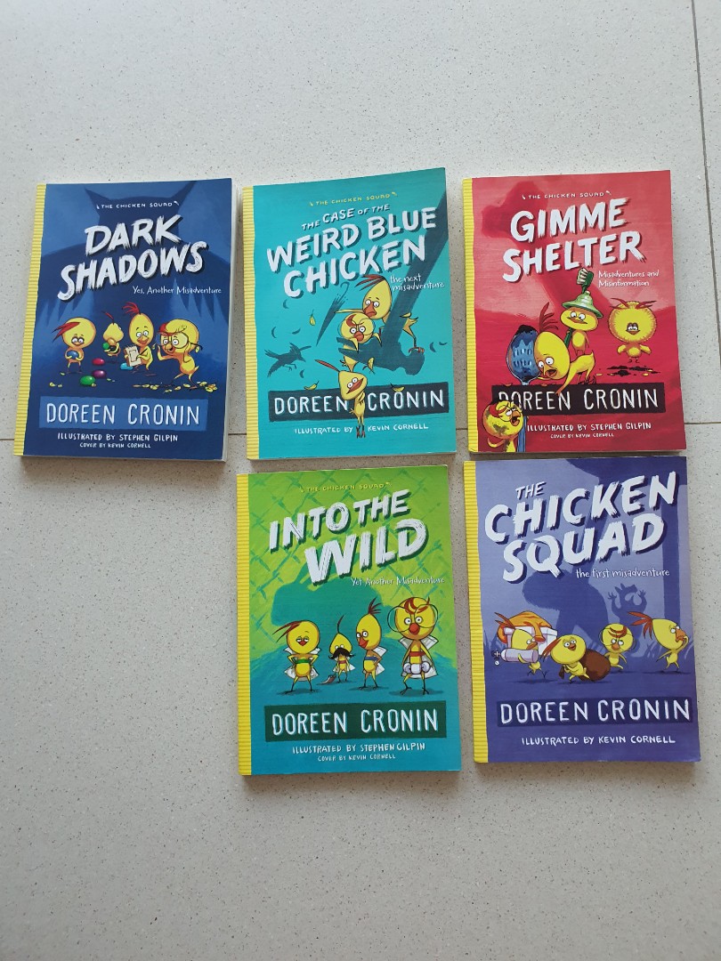 Chicken squad 5 books set, Hobbies & Toys, Books & Magazines, Children ...