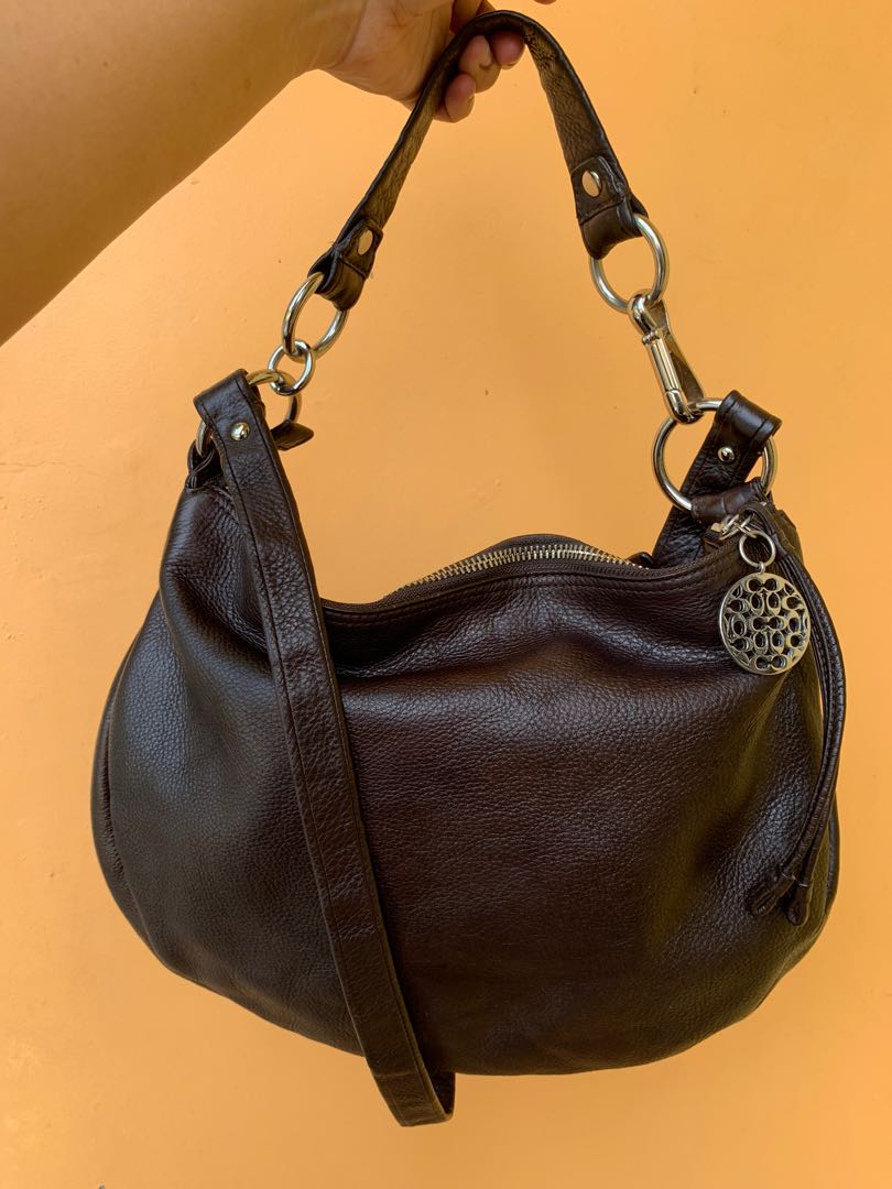 Coach Two Way Leather Bag, Women's Fashion, Bags & Wallets, Cross-body ...