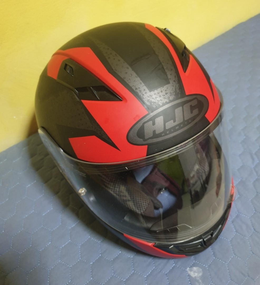 CS-15 HJC Full Face Helmet, Motorcycles, Motorcycle Apparel on Carousell