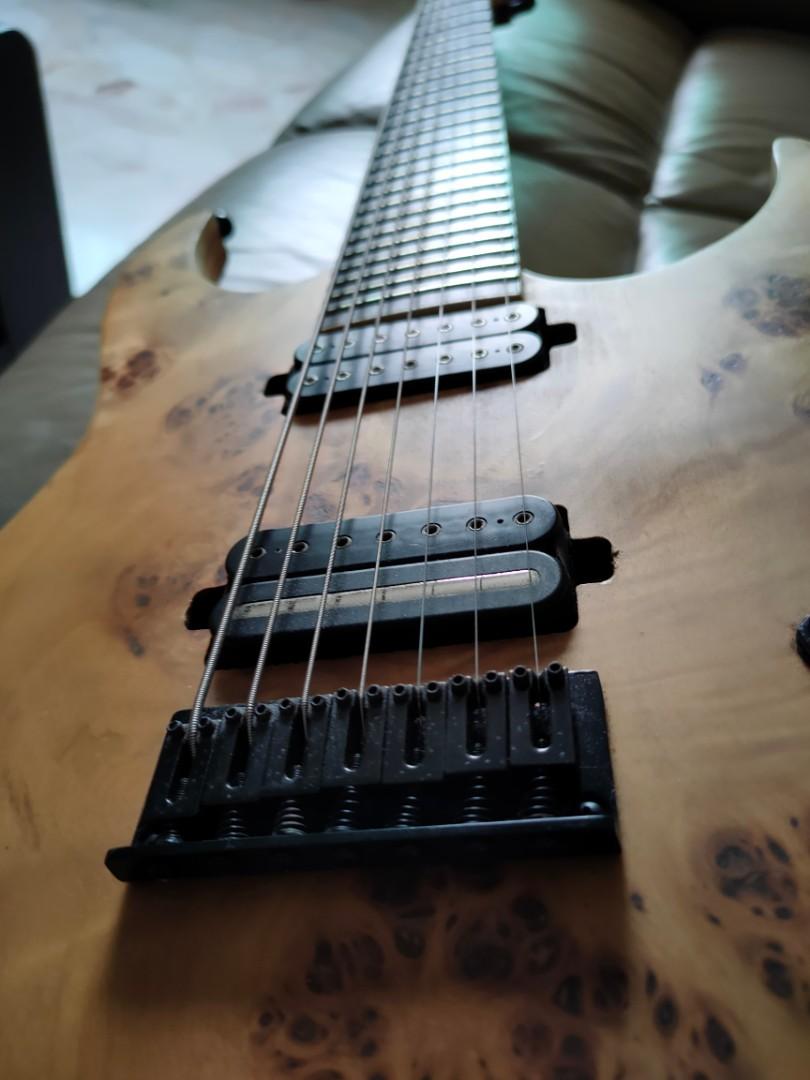 Custom 7 string guitar, Hobbies & Toys, Music & Media, Musical ...