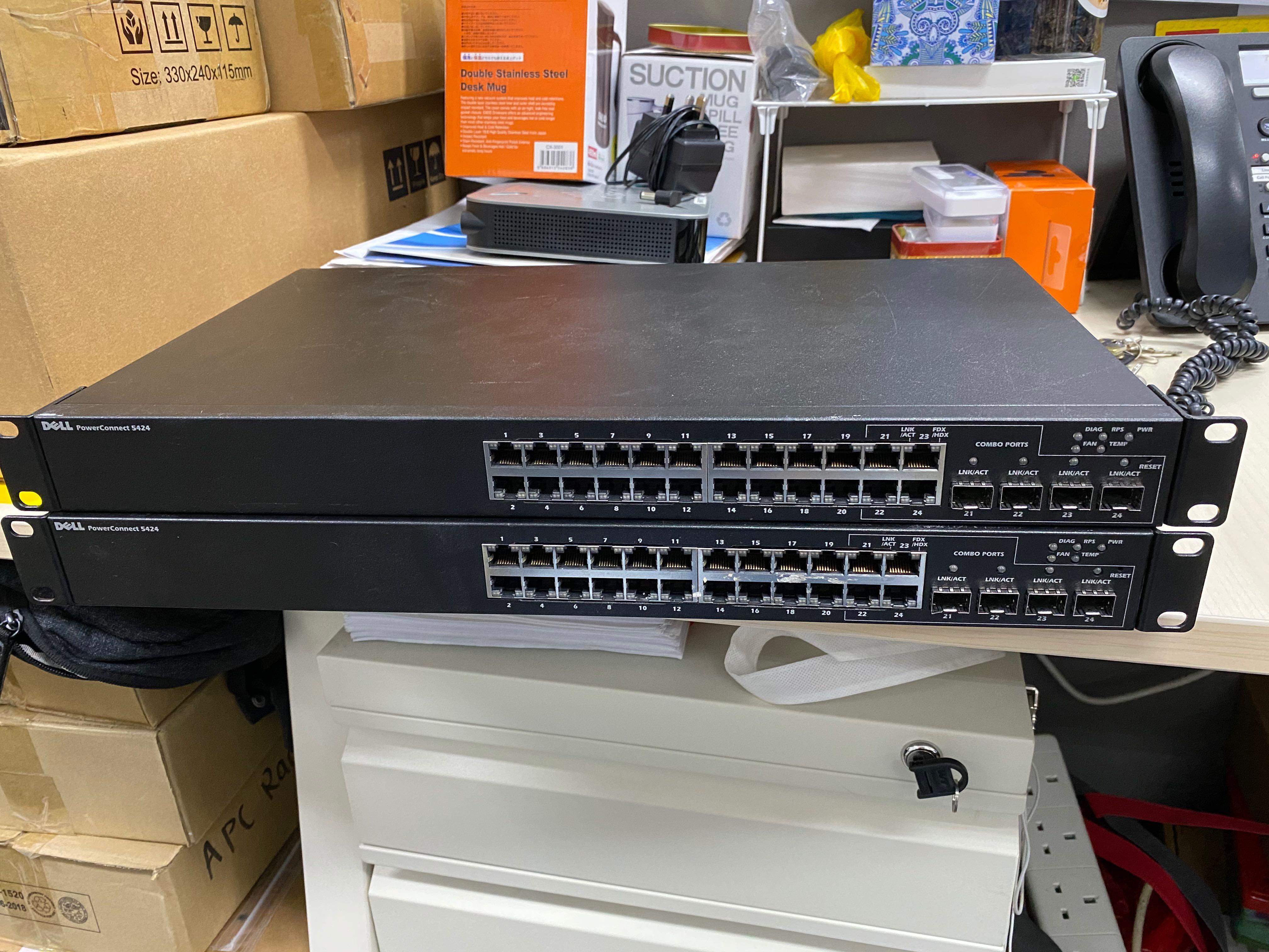 Dell PowerConnect 5424, Computers & Tech, Parts & Accessories ...