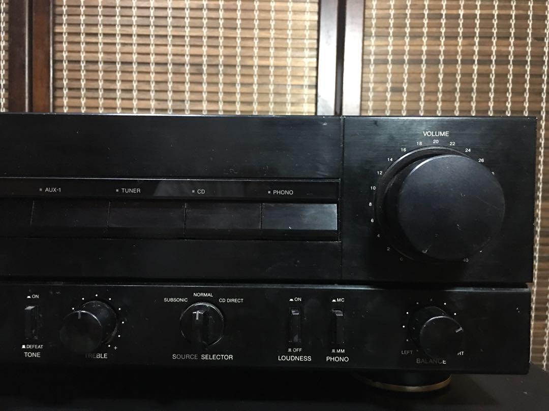 Denon PMA-720 Stereo Integrated Amplifier, Audio, Soundbars, Speakers ...
