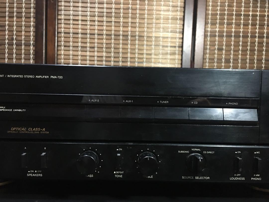 Denon PMA-720 Stereo Integrated Amplifier, Audio, Soundbars, Speakers ...