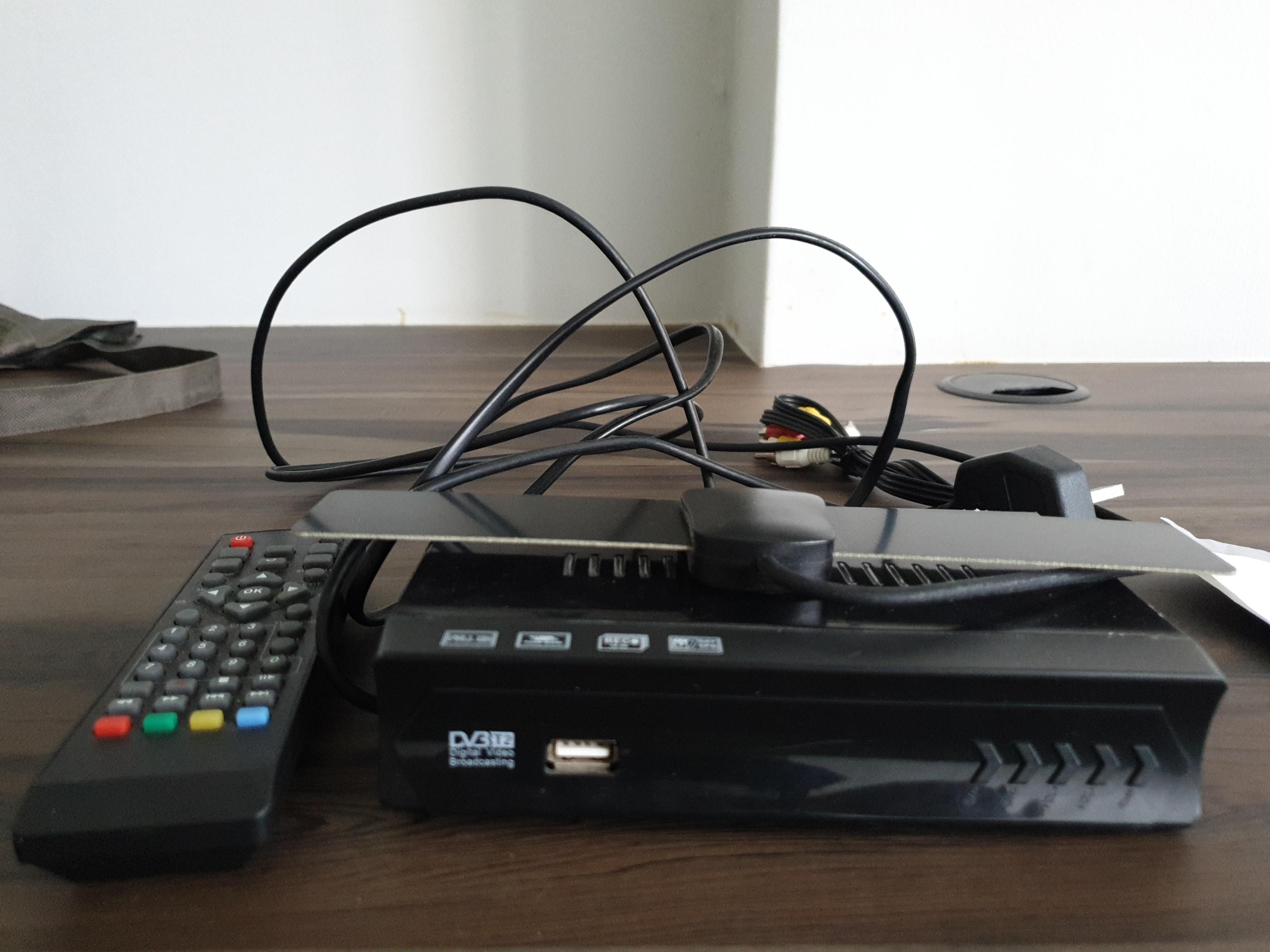 Digital TV box with antenna, TV & Home Appliances, TV & Entertainment ...