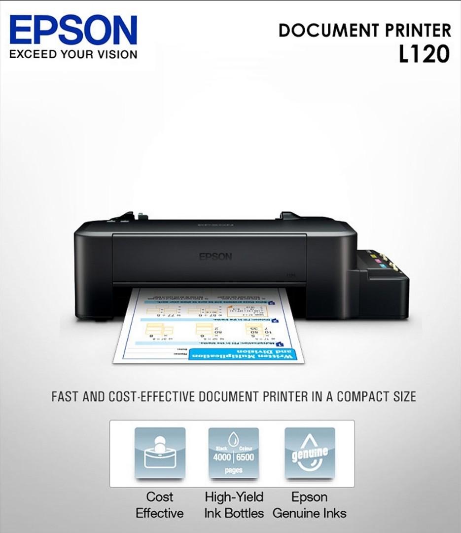 Epson L120, Computers & Tech, Printers, Scanners & Copiers on Carousell