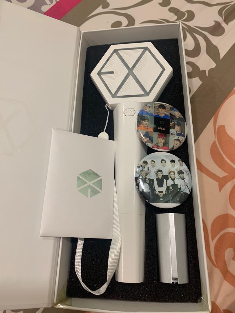 Exo version 2 official light stick, Hobbies & Toys, Memorabilia ...