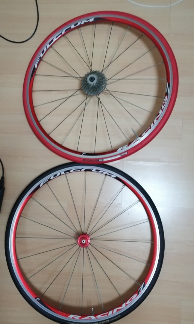 Fulcrum Racing 7 Wheelset, Sports Equipment, Bicycles & Parts, Parts ...