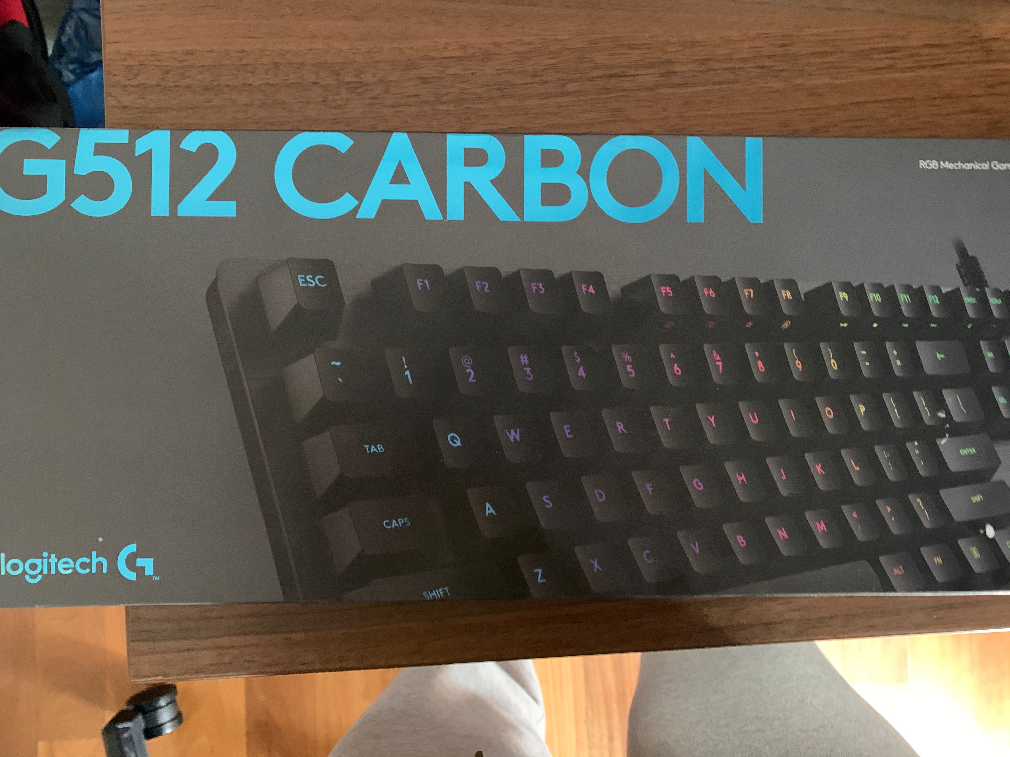 Logitech G512 Carbon, Computers & Tech, Parts & Accessories, Computer ...