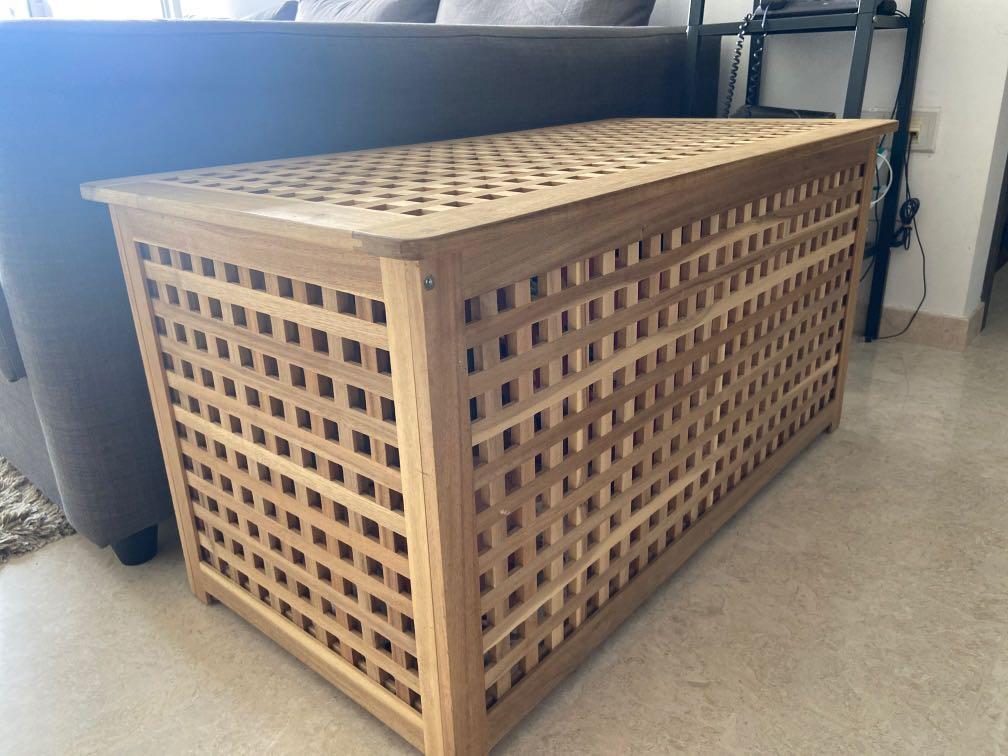 IKEA HOL Storage Table, Furniture & Home Living, Furniture, Tables ...