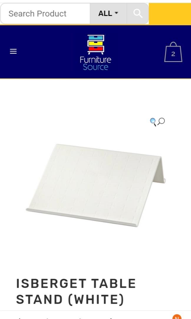 Ikea Isberget tablet stand, Everything Else, Others on Carousell