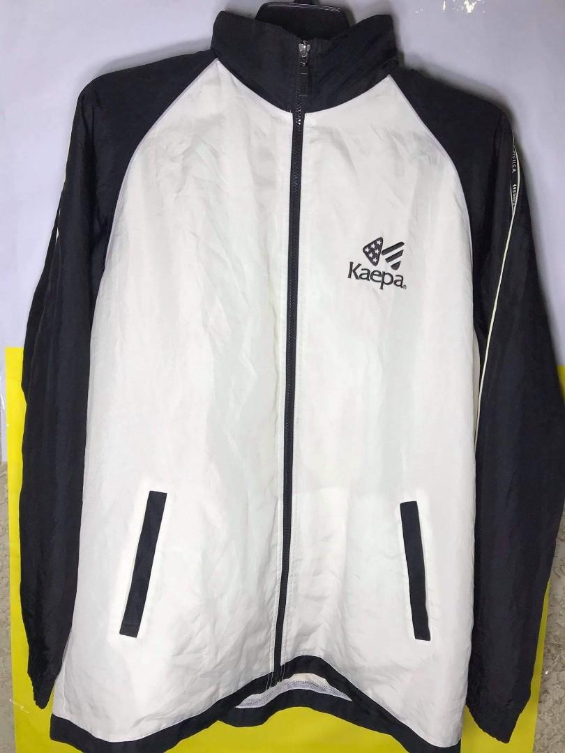 Kaepa Windbreaker Jacket black, Men's Fashion, Coats, Jackets and Outerwear on Carousell