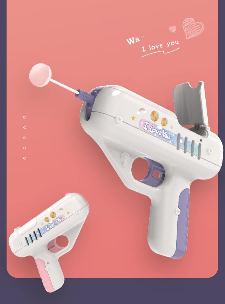 KAWAII PASTEL SURPRISE LOLLIPOP GUN WITH LIGHT AND SOUND, Hobbies ...