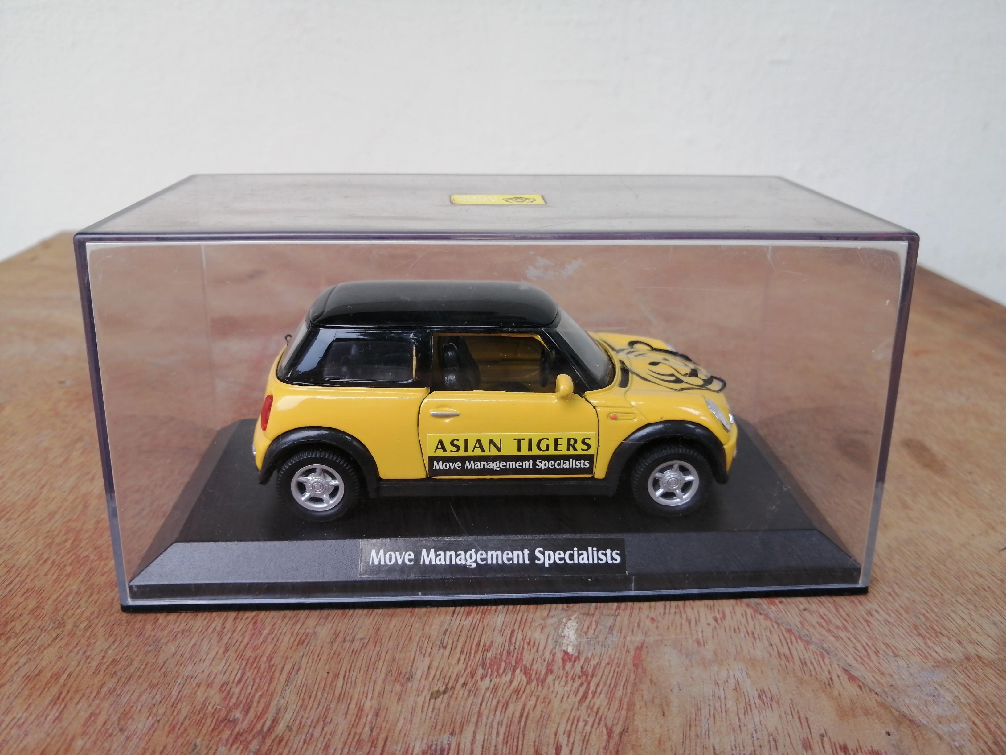KC Dat Asian Tigers Mini Cooper Model Die Cast Car 1:43 scale, Hobbies ...