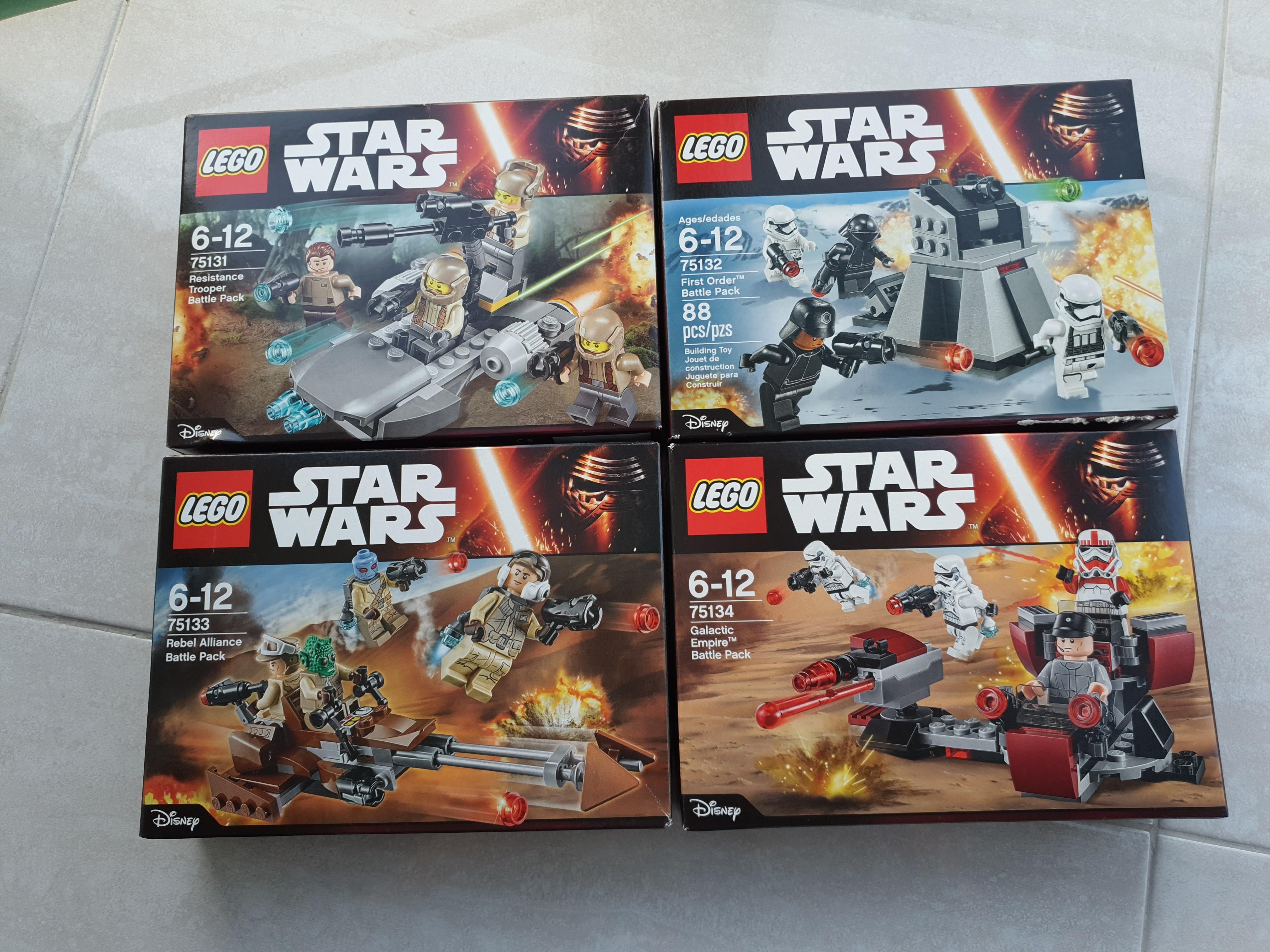 LEGO 75132 Star Wars First Order Battle Pack, Hobbies & Toys, Toys ...
