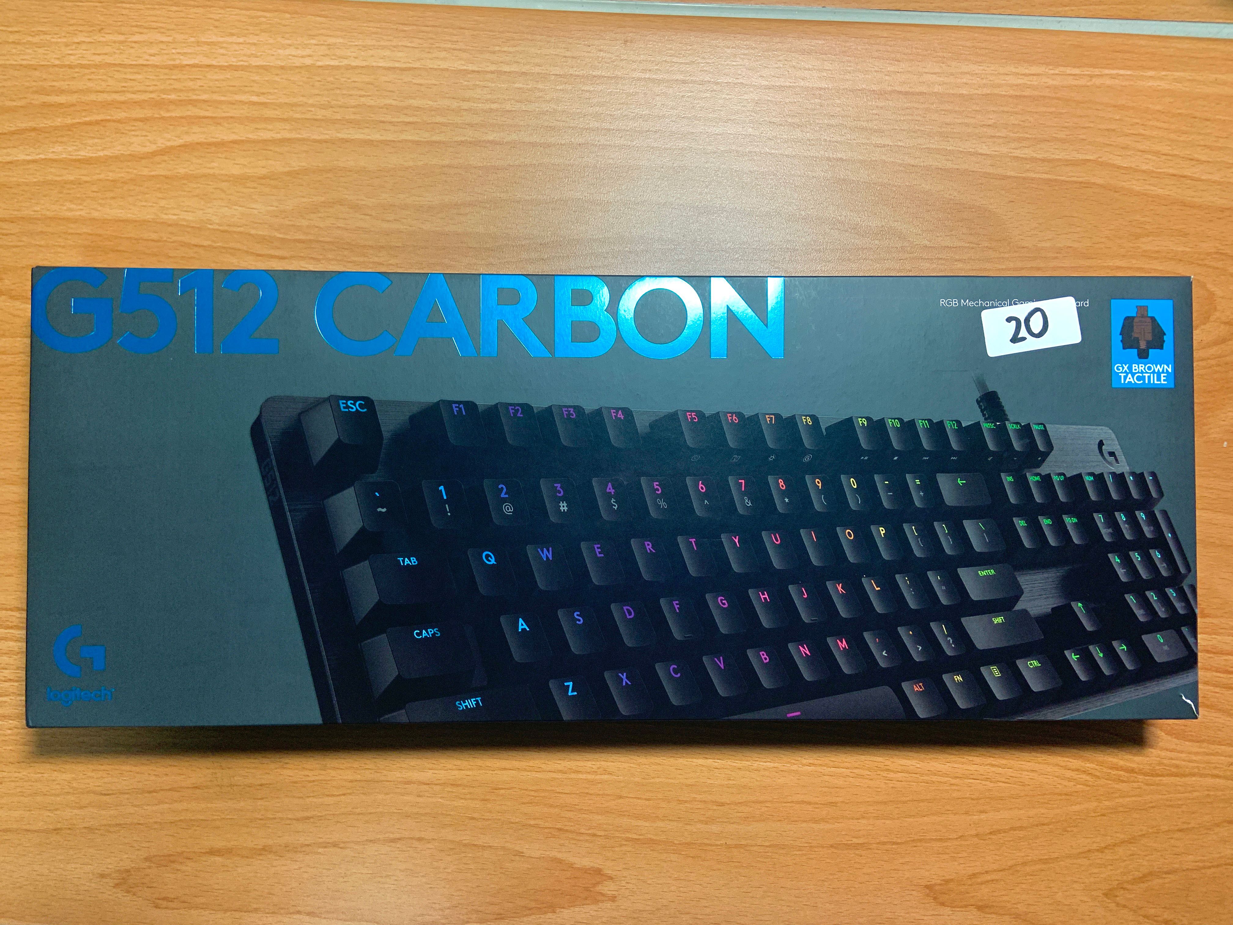 Logitech G512 Gaming Keyboard with Arm Rest, Computers & Tech, Parts ...