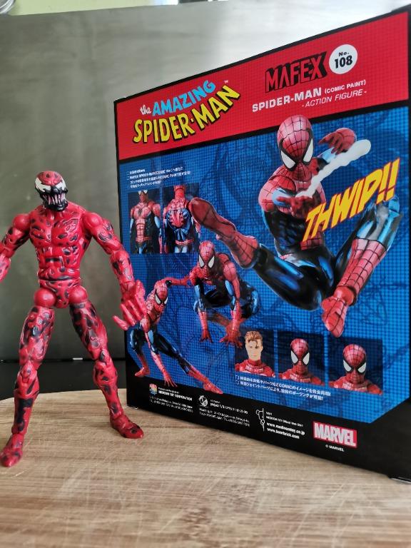 MAFEX #108 SPIDER-MAN COMIC PAINT (AUTHENTIC) (SEALED), Hobbies & Toys ...