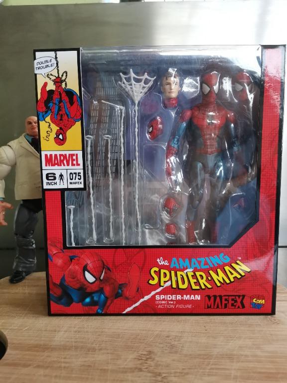 MAFEX #75 SPIDER-MAN COMIC VER. (AUTHENTIC) (SEALED), Hobbies & Toys ...