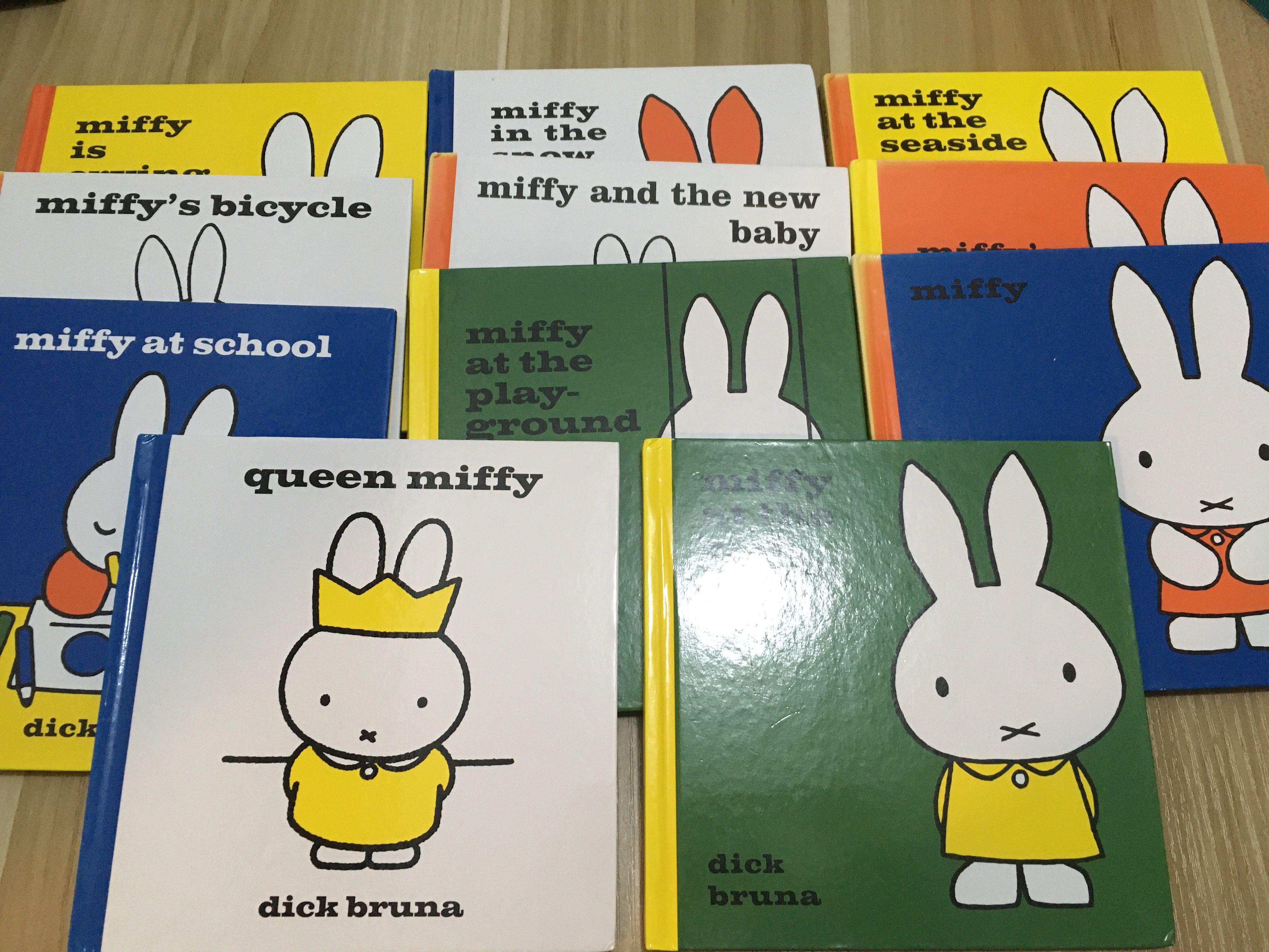 Miffy books set (11 books), 興趣及遊戲, 書本 & 文具, 小朋友書 - Carousell