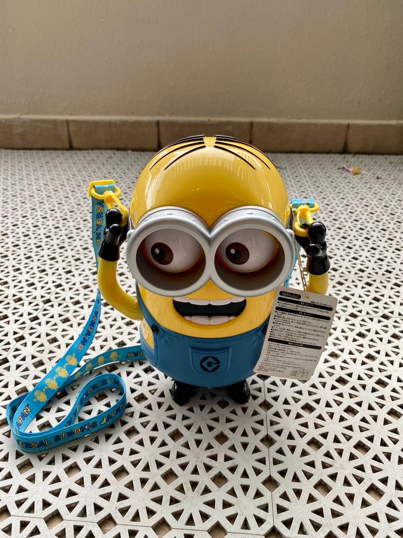 Minion Pop Corn Bucket From Universal Studios Japan, Hobbies & Toys ...