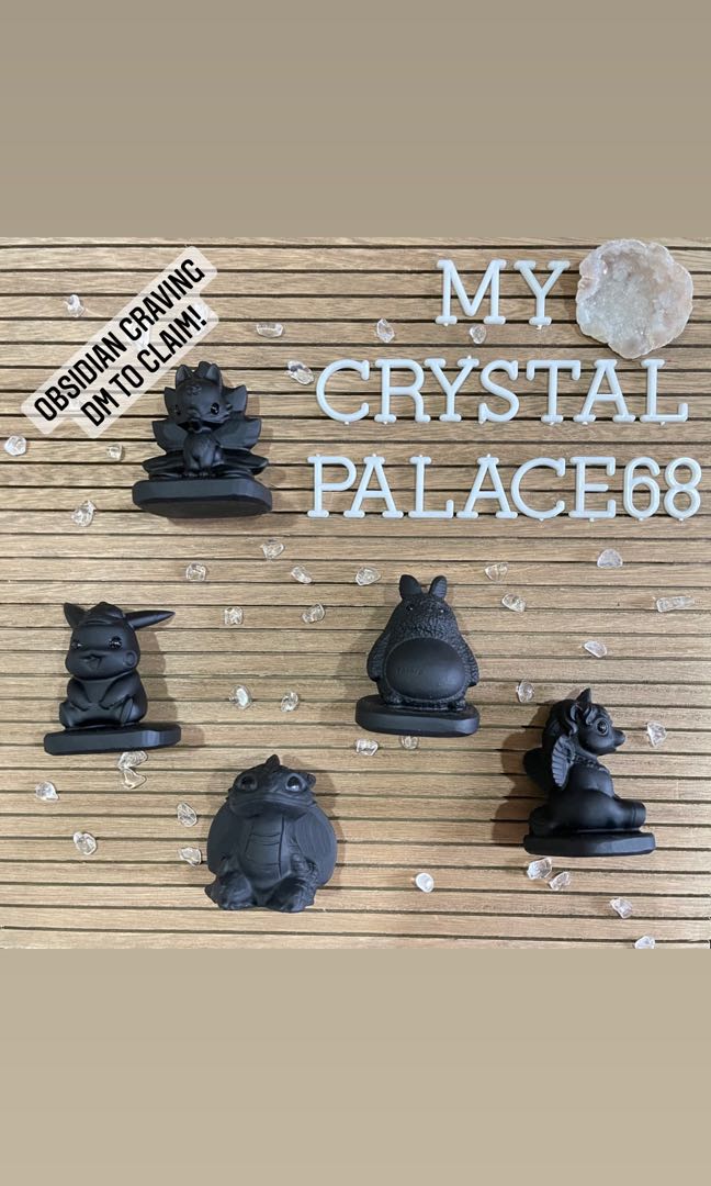 Obsidian Craving (Pikachu, Nine Tailed Fox, Totoro, Unicorn, Toothless ...
