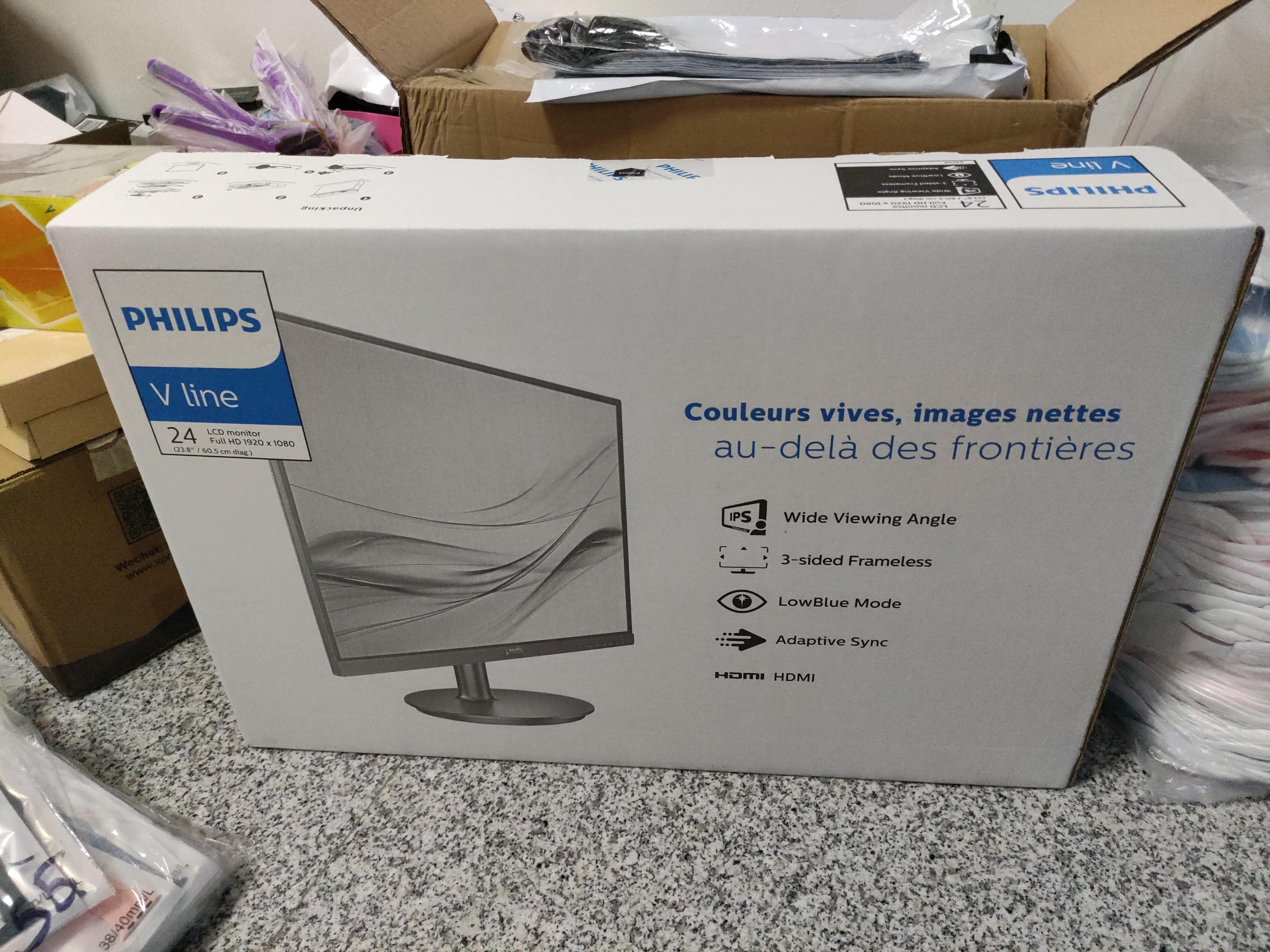 Philips 241V8 23.8" IPS FHD 75Hz (VGA & HDMI) & VESA, Computers & Tech ...