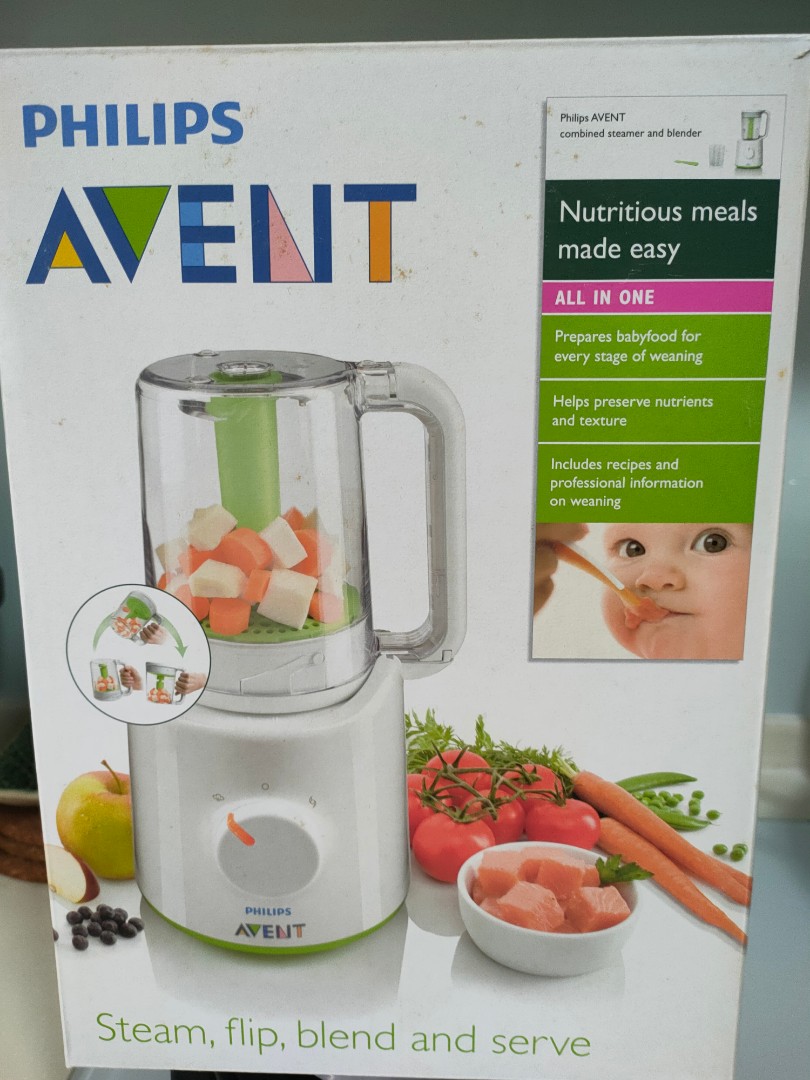 Philips Avent combined steamer and blender for sale, Babies & Kids ...