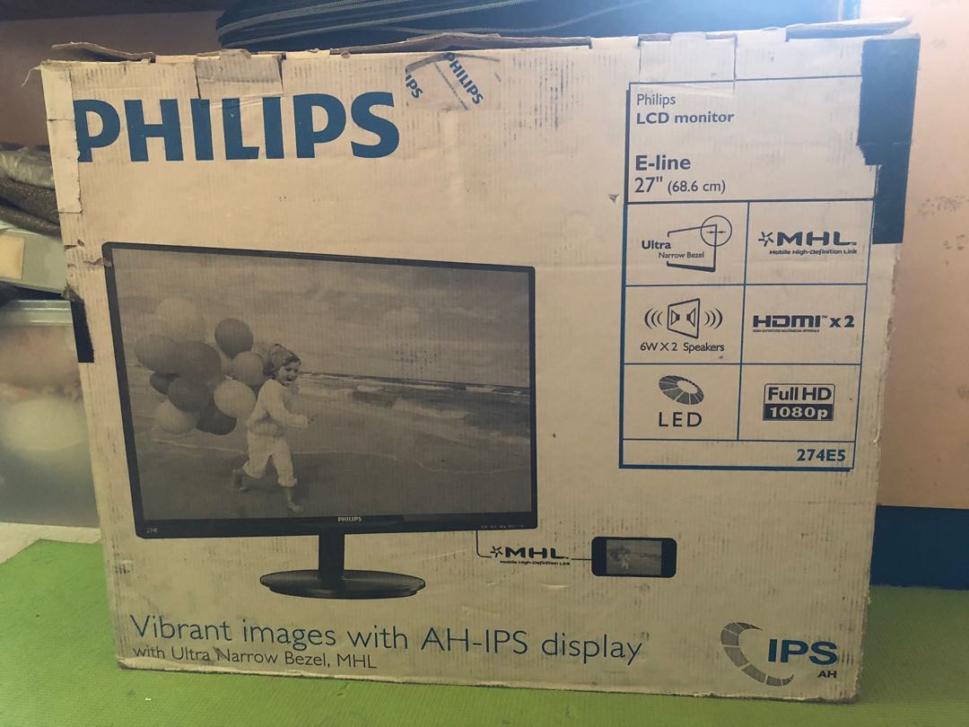 Philips Monitor, Computers & Tech, Parts & Accessories, Monitor Screens ...