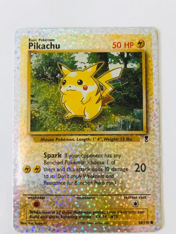 Pikachu 86/110 Reverse Holo, Hobbies & Toys, Toys & Games on Carousell