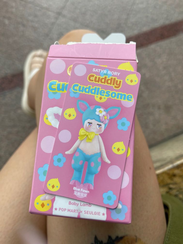 Pop mart popmart Satyr Rory Cuddly Cuddlesome blindbox, Toys & Games ...