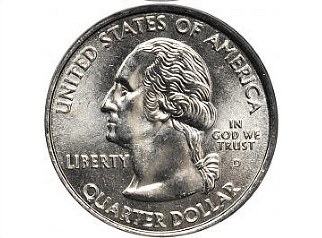 Quarter Dollar Vermont 1791 Coin, Hobbies & Toys, Memorabilia ...