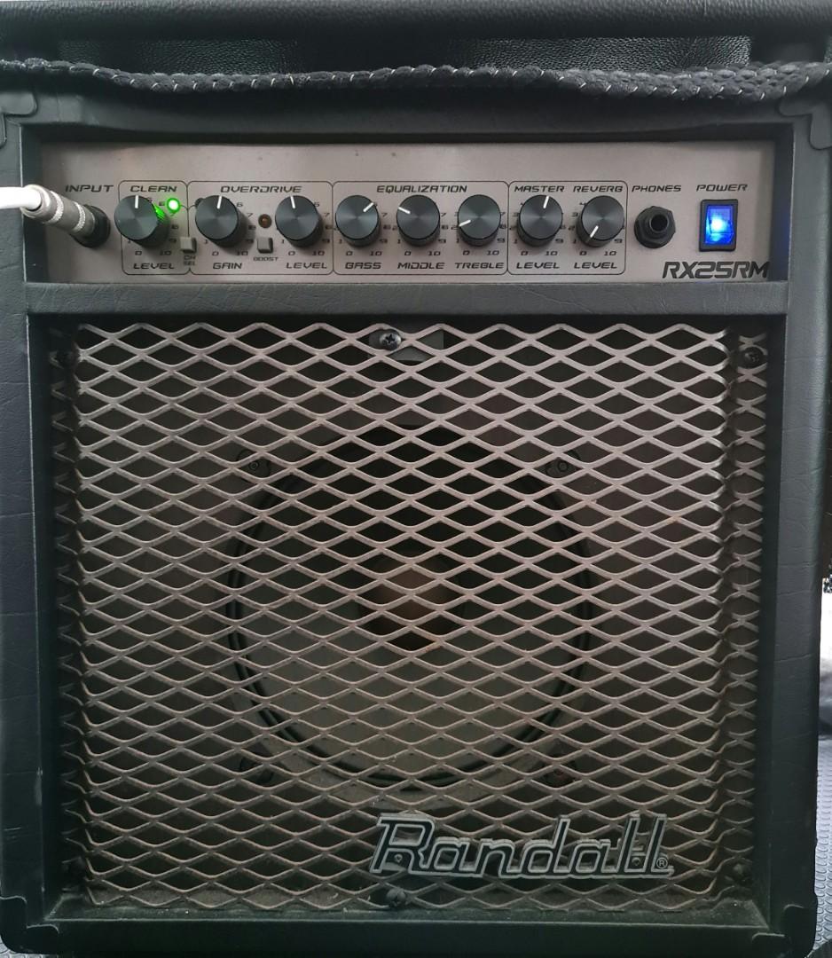 Randall RX25RM Guitar Amplifier, Hobbies & Toys, Music & Media, Music Accessories on Carousell