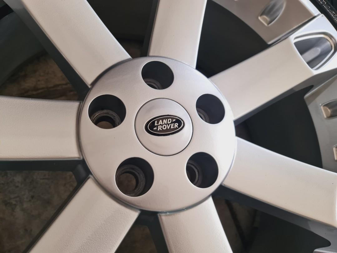 Range Rover Land Rover Overfinch Wheels 5x120 22inches 1set with Tires ...