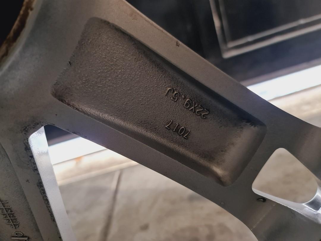 Range Rover Land Rover Overfinch Wheels 5x120 22inches 1set with Tires ...