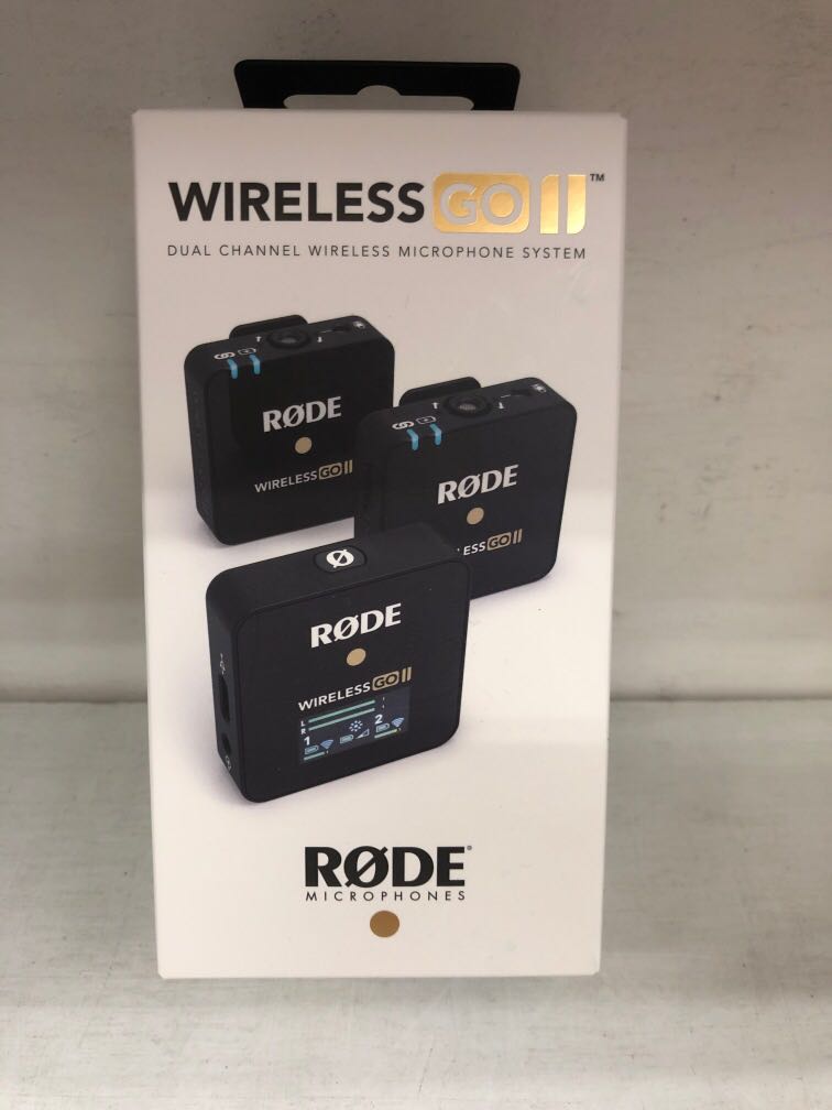 rode wireless go mark2, Photography, Video Cameras on Carousell