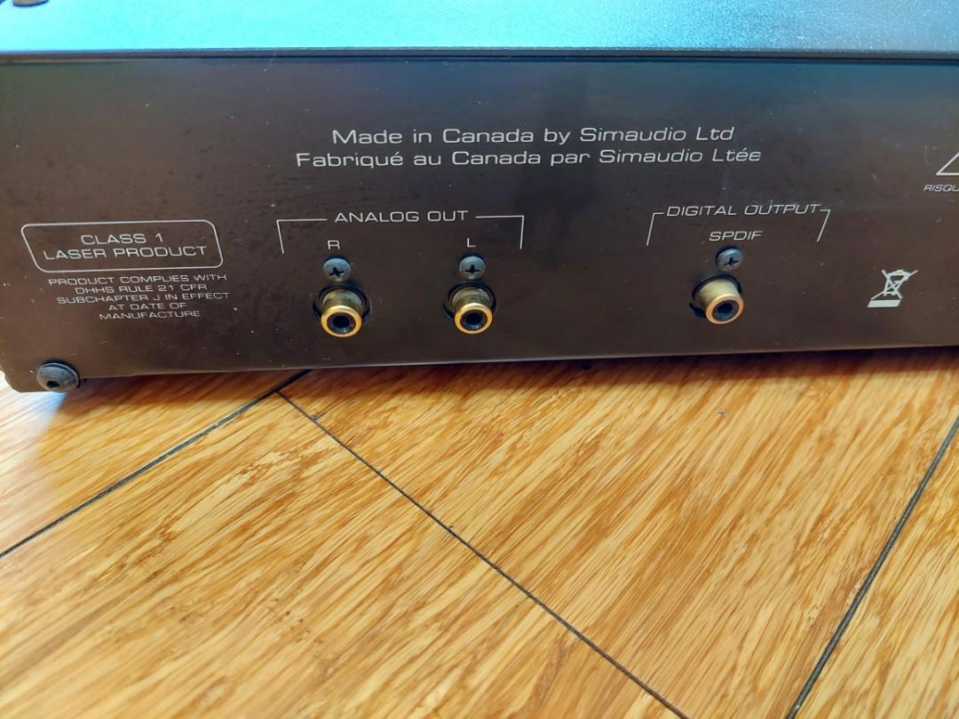 Simaudio Moon CD~1, 音響器材, 音樂播放裝置 MP3及CD Player - Carousell